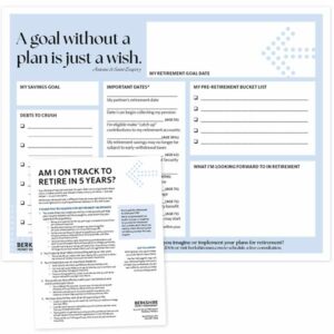 Goal Tracker: Retire in 5 Years | Free Printable